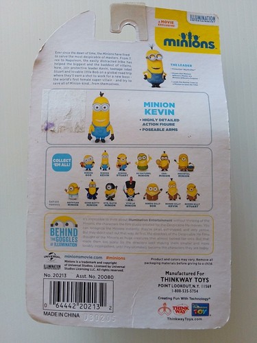 Despicable Me Minions Movie Kevin Thinkway Toys Action Figure New | eBay