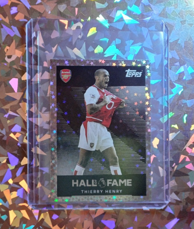 THIERRY HENRY ARSENAL HALL OF FAME TOPPS PREMIER LEAGUE 2026 STICKER ...