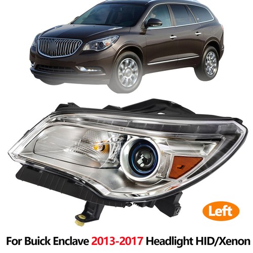HID Headlight Assembly For 2013-2017 Buick Enclave W/DRL &Ballast w/o AFS Driver | eBay