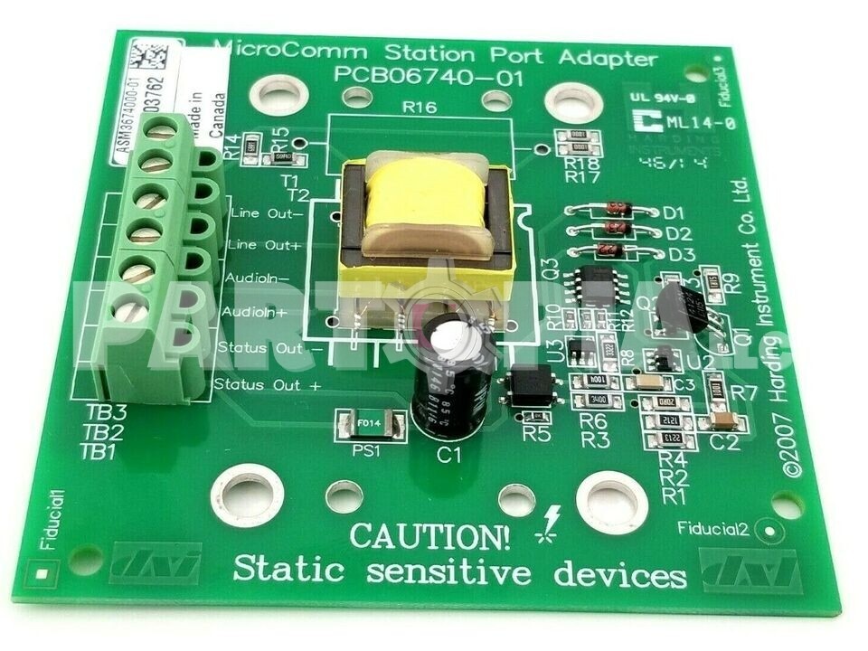 Harding Instruments, PCB06740-01 Microcomm Station Port Adapter | eBay
