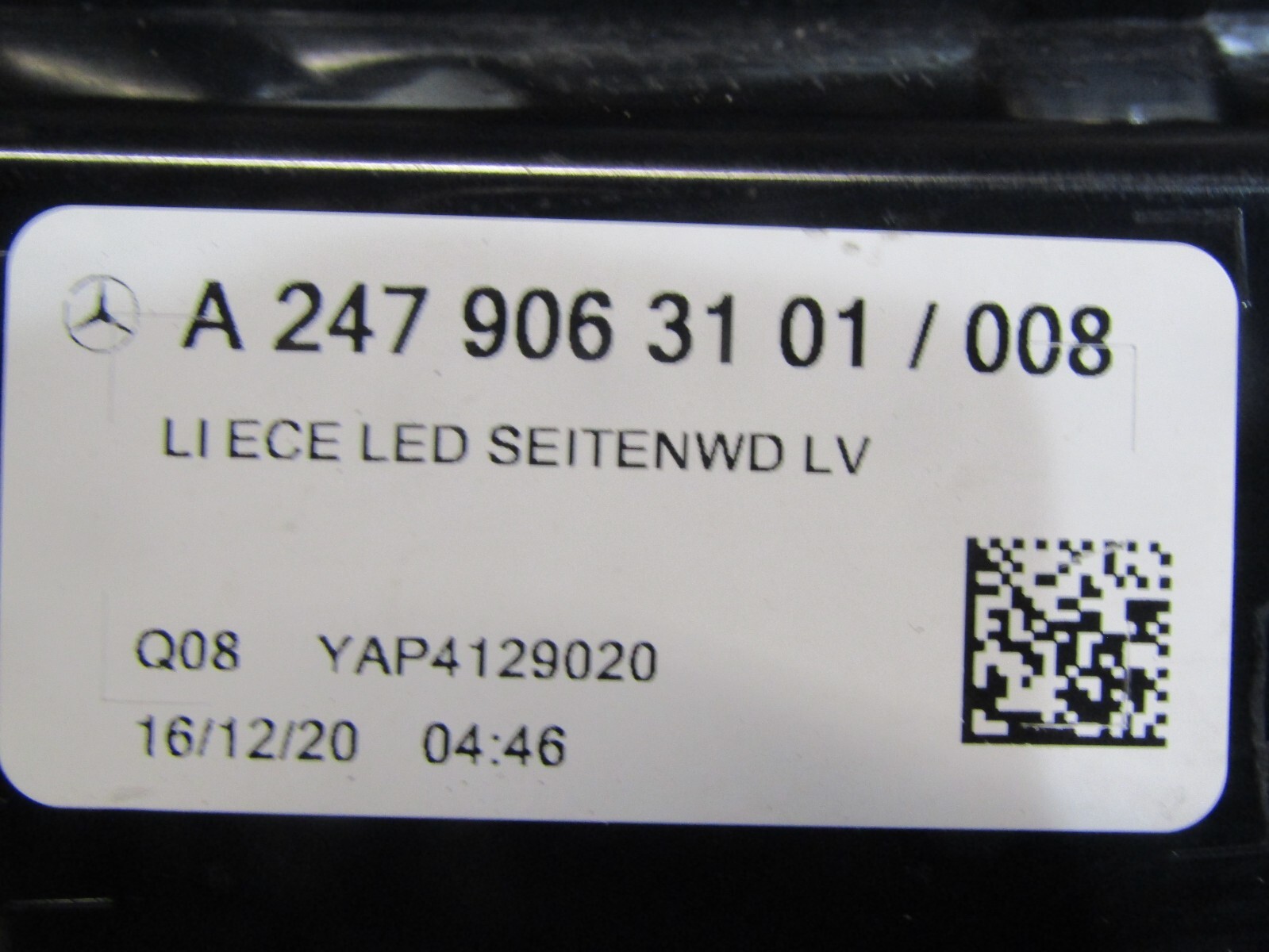 Mercedes-Benz GLA H247 2020 -on Rear Tail Light Left P/n A2479063101 ...