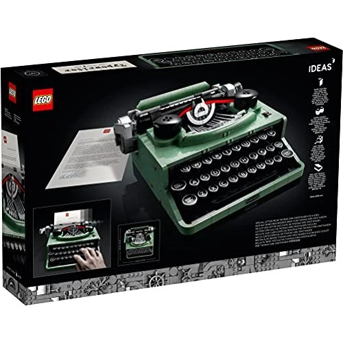 LEGO Ideas Typewriter (21327) Building Kit 2079 Pcs Gift Idea Set Brand ...