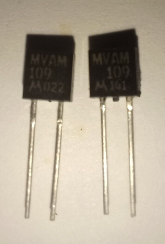 Genuine Motorola MVAM109 Varactor Tuning Diode/Lot of 2/NOS/TO-92 pkg ...