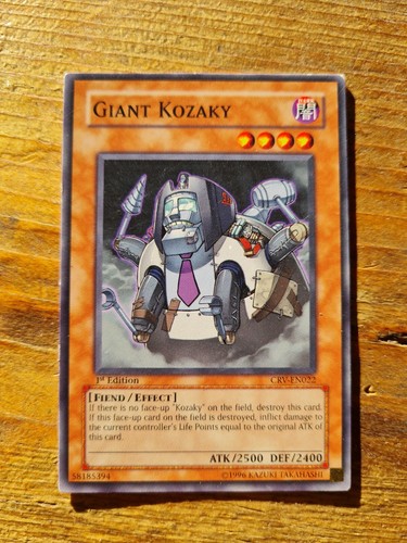 yugioh karte Giant Kozaky CRVEN022 | eBay.de