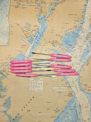 SNAP-ON TOOL POCKET SCREWDRIVER, 10 PACK, PINK, BRAND-NEW MAGNETIC END ...