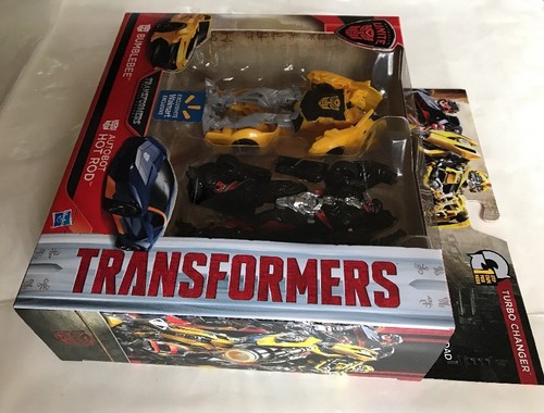 Transformers One-Step Turbo Changer BUMBLEBEE & HOT ROD Autobots Unite ...