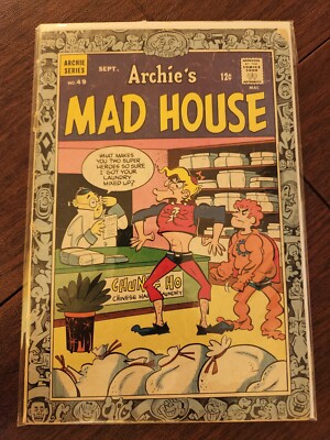 Archie's Mad House #49 ARCHIE SERIES COMIC BOOK 2.0 COVER DETACHED V16 ...