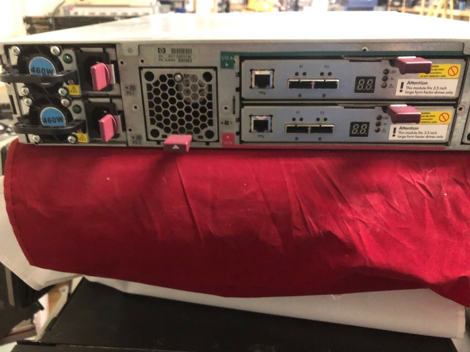 HP StorageWorks D2600 6x 2TB 7.2K SATA 12TB Disk Enclosure (AJ940A) | eBay