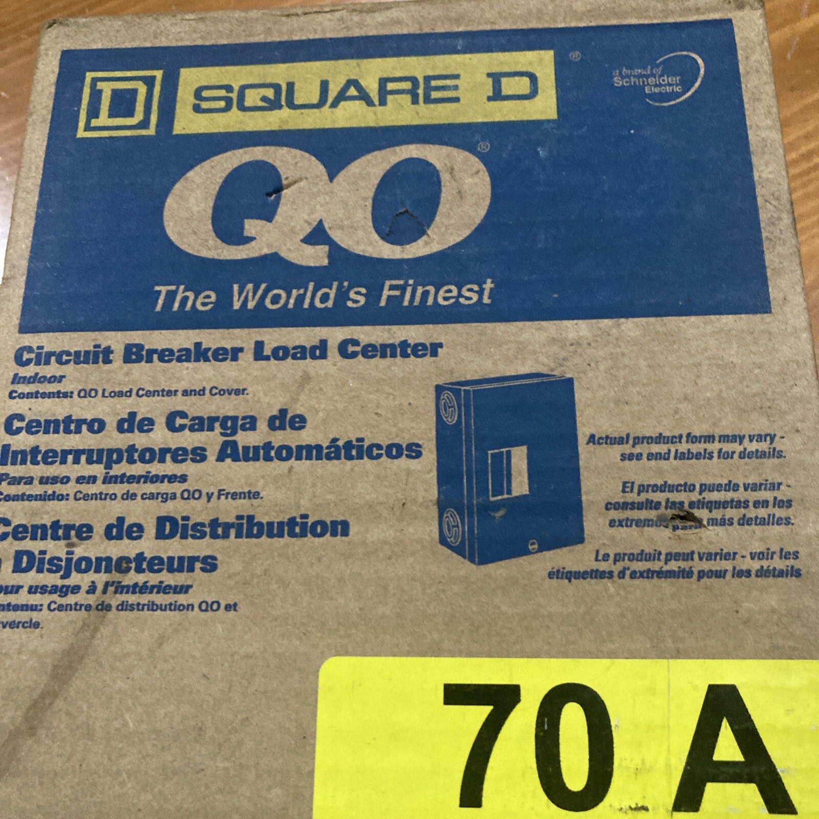 🇺🇸Square D QO2-4L70S Circuit Breaker Load Center 70 Amp 120/240 V ...