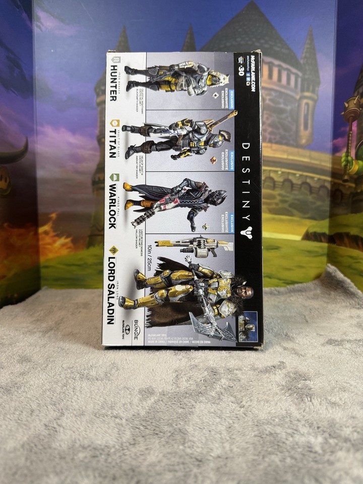 NIB Lot of 9 McFarlane Toys Destiny Figs Cayde-6 Titan Hunter Warlock w ...