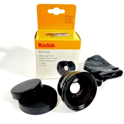 Kodak Retinar Wide Angle Telephoto Lens - 37mm 0.6x & Lens Bag | eBay