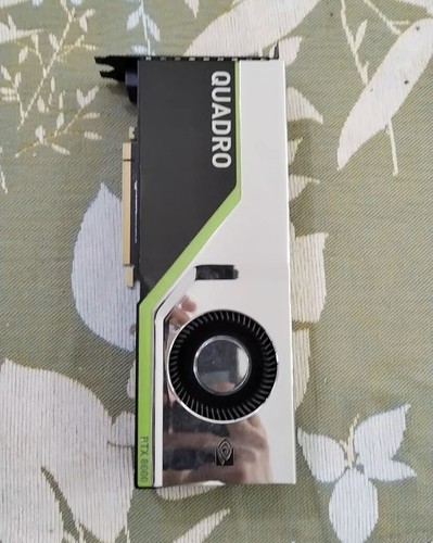 Nvidia Quadro RTX 8000 GPU GDDR6 48GB Graphics Card PCIe x16 | eBay