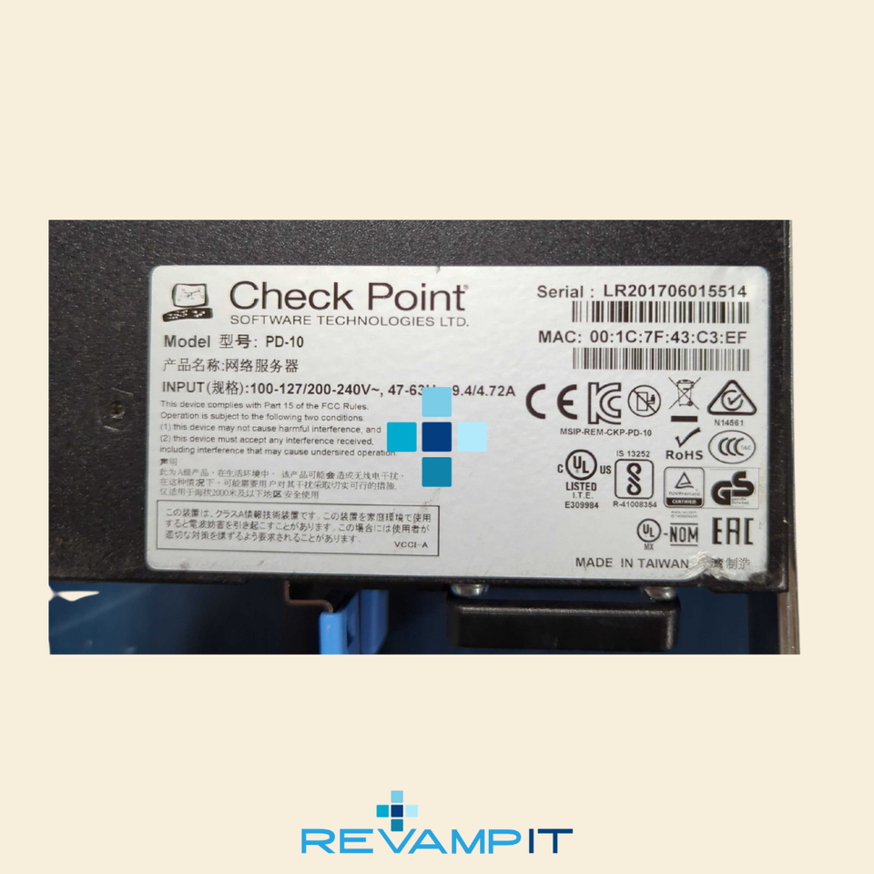 Checkpoint 23800 Security Gateway (PD-10) | eBay
