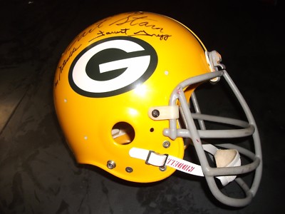 VINTAGE 1960'S GREEN BAY PACKERS AUTOGRAPHED HALL OF FAME FOOTBALL ...