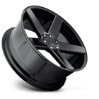 Set 4 DUB S216 Baller 22x9.5 5x5 Gloss Black Wheels 22" 11mm Rims | eBay