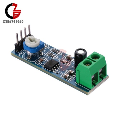 10pcs LM386 Audio Amplifier Module 200 Times 5V-12V Adjustable ...