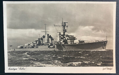 Mint Germany Real Picture Postcard Navy Cruiser Battleship Koln | eBay