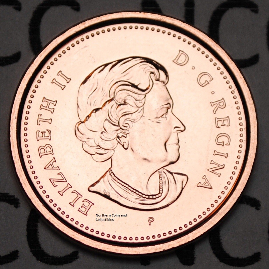 2005 P 1 Cent Canada Steel Nice Uncirculated Canadian Penny Magnetic | eBay