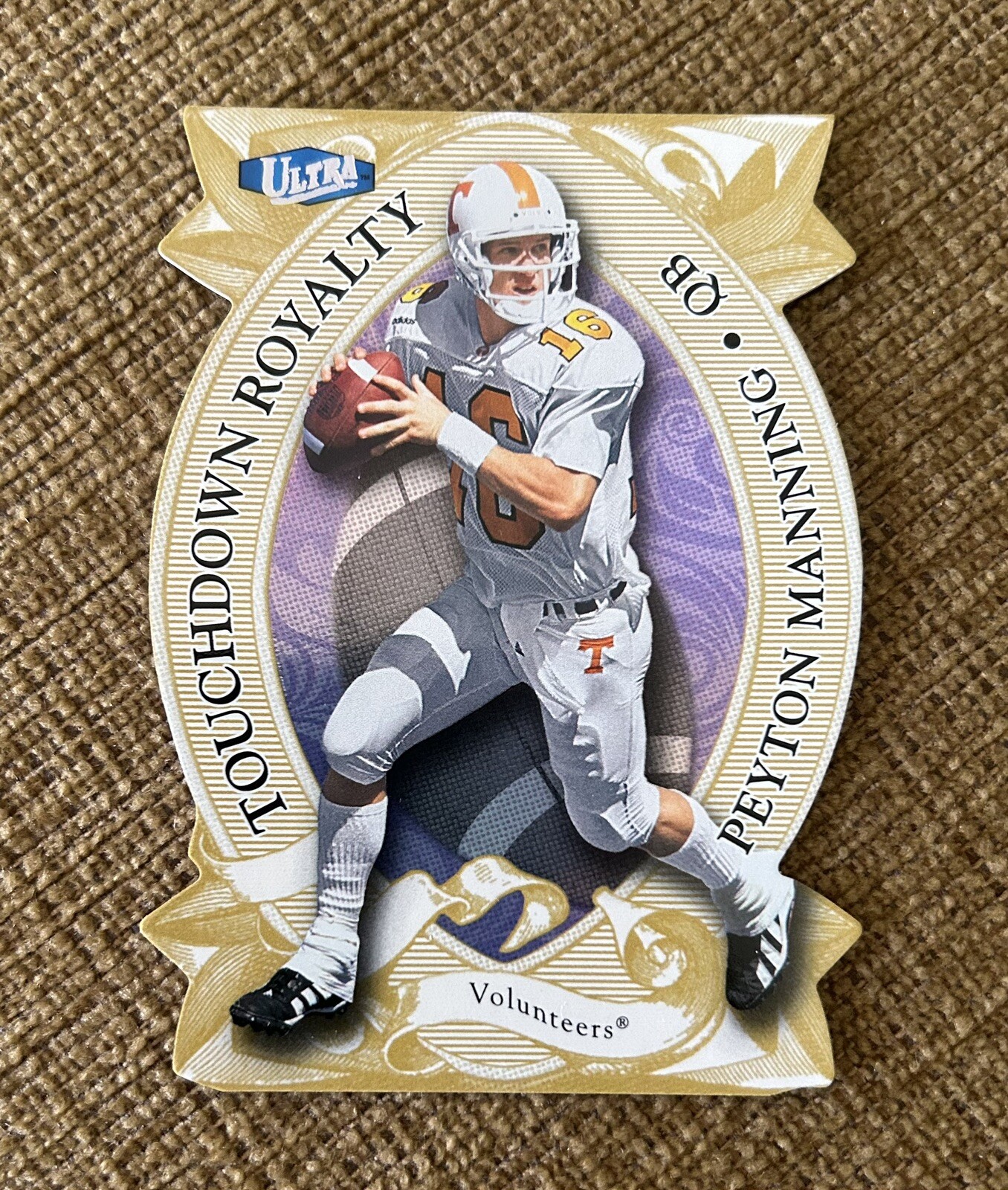 2013 Fleer Retro Peyton Manning Ultra Touchdown Royalty #TK-16 ...