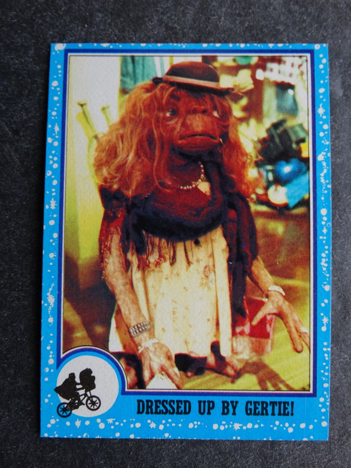 1982 Topps E.T. The Extra Terrestrial Trading Card Complete Your Set U ...