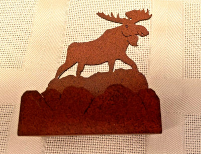 Moose Business Card Holder Boise Idaho by Anglers Expressions Brown ...