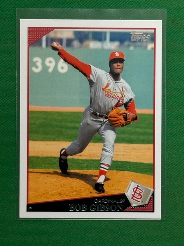 2009 Topps Series Two Baseball Short Print Legend Variation #415 Bob ...
