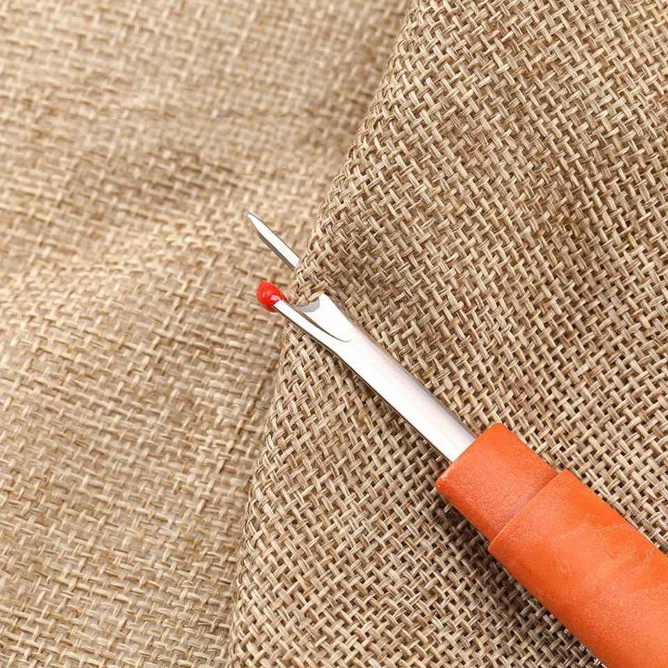 4* Durable 5.1 inch Seam Ripper Sharp Steel Tip Sewing Tool w/ Safety ...