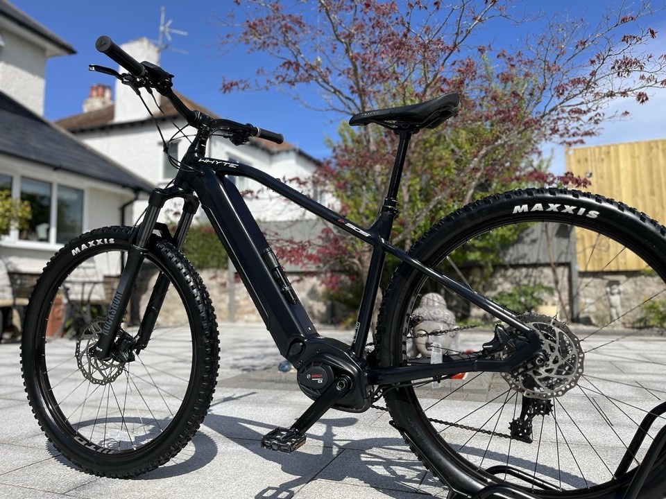 WHYTE E-505 Electric Mountain Bike- Emtb-E-bike-Electric Bike - Medium ...