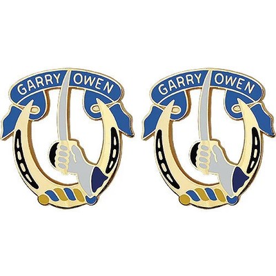 Army Crest DUI 7th Cavalry Regiment - Garry Owen | eBay