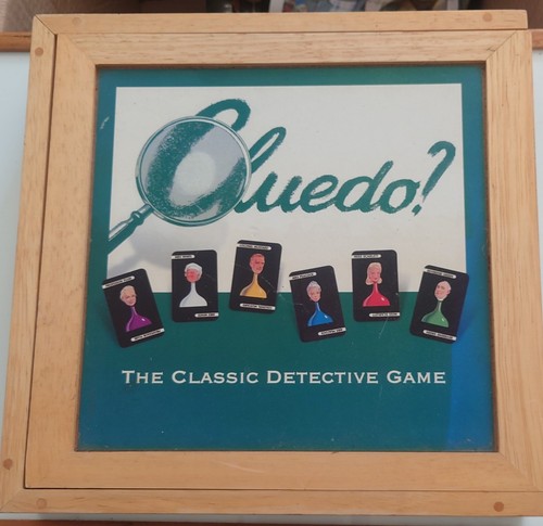 Cluedo Board Game, In Wooden Box, some wear | eBay UK