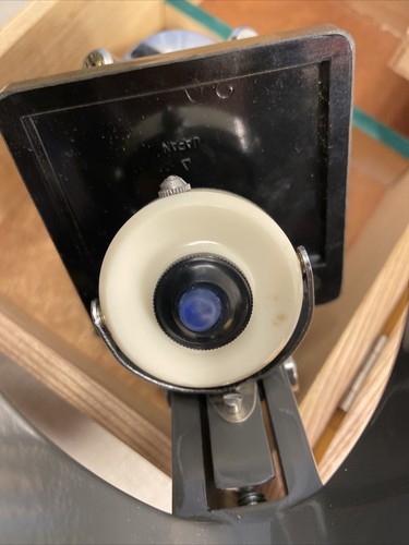 VINTAGE Monolux Microscope 6030 100X-750X Zoom With Case And Equipment ...