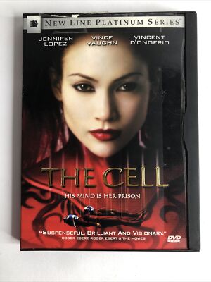The Cell (DVD, 2000, Widescreen) His Mind Is Her Prison, Jennifer Lopez ...