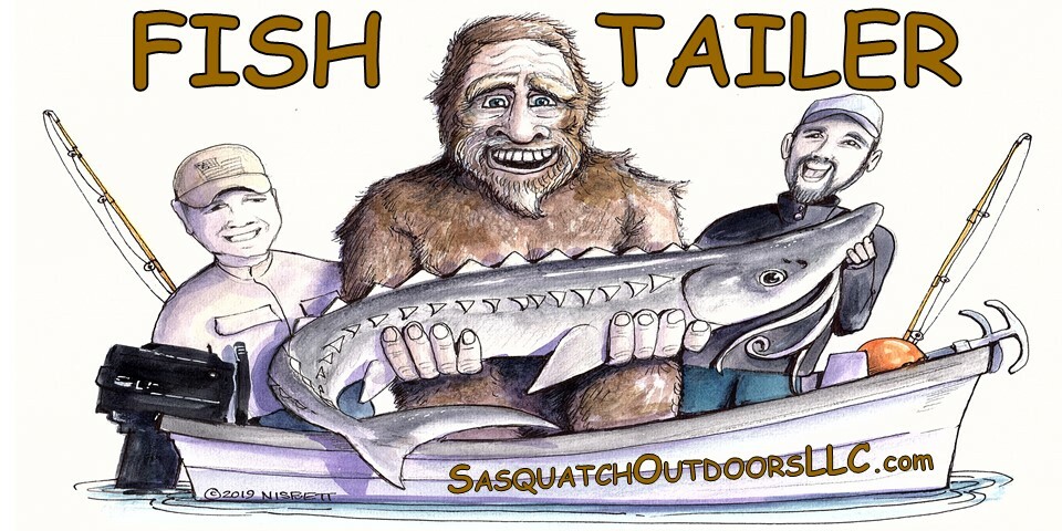 Fish Tailer - Used to secure a large fish caught on rod and reel by the ...