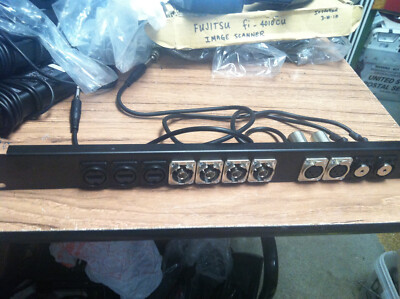 Middle Atlantic UNI-1 Universal Connector Panel 1U with connectors ...