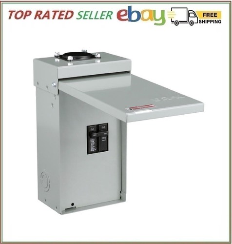 Eaton 100 Amp 120/240V Enclosed Outdoor Breaker Type BR Service ...