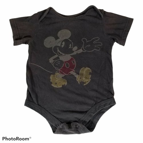 Disney Baby Mickey Mouse One Piece 9 Months bodysuit comfy infant boy ...