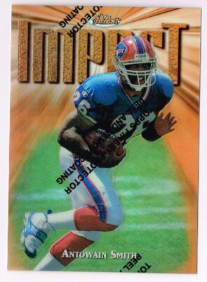 1997 Topps Finest Refractor Antowain Smith #242 Rookie RC NM/MT 2987 ...