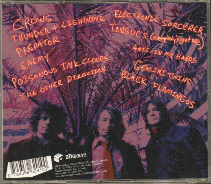 Modey Lemon(CD Album)Thunder + Lightning-Mute-Europe-2004-New ...