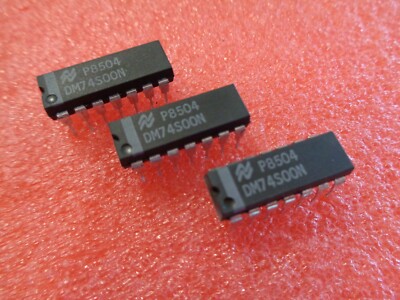 DM74S00N (X3 PER) SN74S00N, Logic Gates Qd 2-Input NAND Gate 14-Pin DIP ...