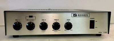 Bogen, PA Amplifier, Model C35B, 35W | eBay