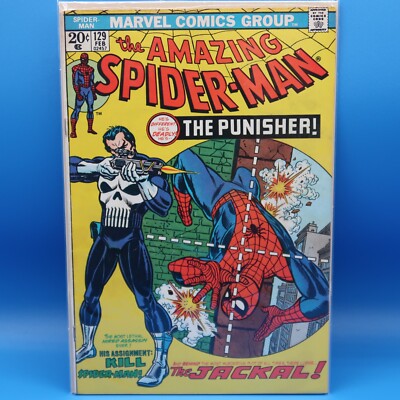 Amazing Spider-Man #129 - 🔑 1st Appearance of The Punisher + Jackal ...