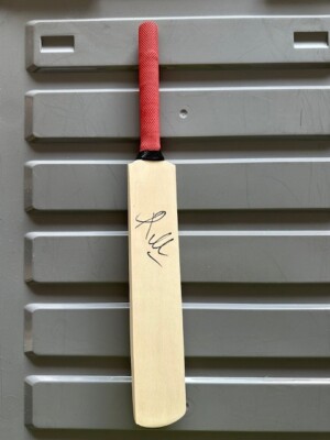 Cricket India KL RAHUL Signed Autograph Mini Cricket Bat Genuine | eBay