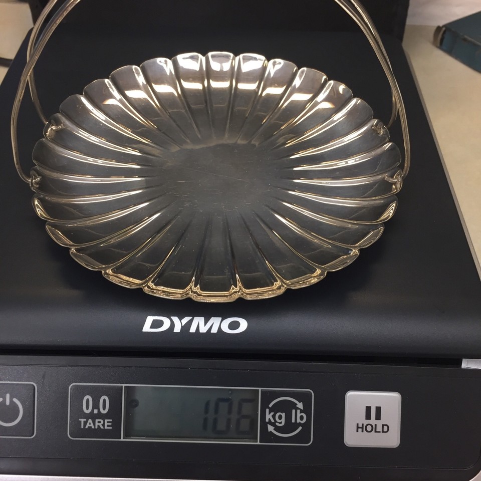 Vintage Japanese 950 Sterling Silver Handled Plate | eBay