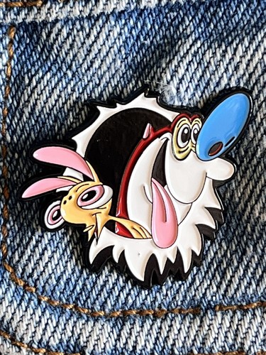 Ren And Stimpy Enamel Pin - Excellent Condition | eBay