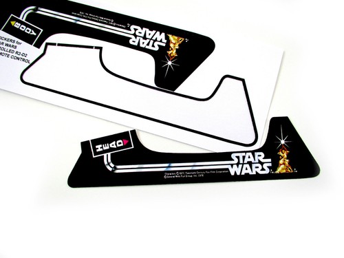 REPLACEMENT STICKERS FOR STAR WARS VINTAGE RADIO CONTROL R2-D2 REMOTE ...