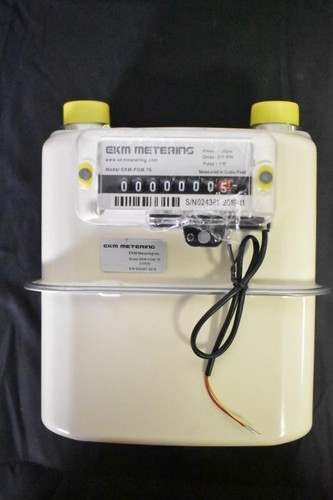 EKM Metering EKM-PGM.75 211ft/hr 3/4" Pulse Output Gas Meter Used Free ...