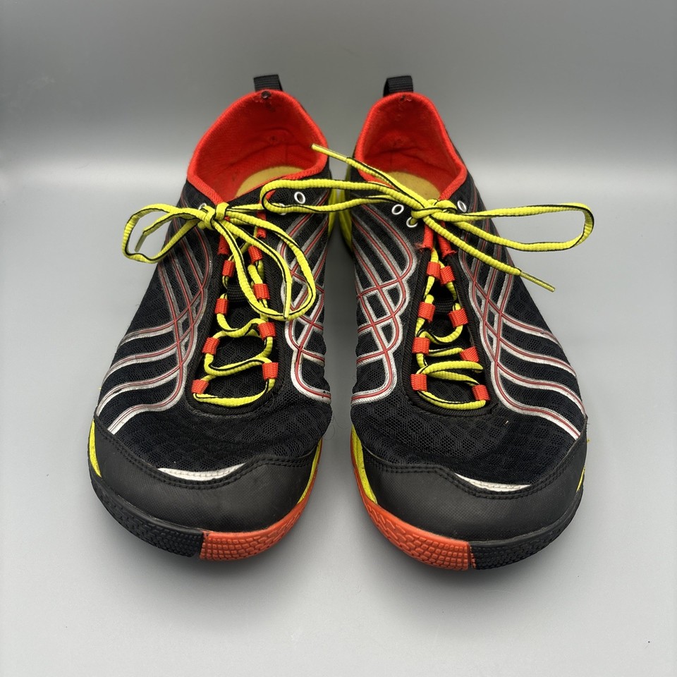 Merrell Barefoot Trail Running Shoes Black Sulphur Springs Mens US 11.5 ...