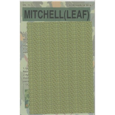 Crossdelta #ED35-023 1/35 Mitchell (Leaf)- Decal | eBay