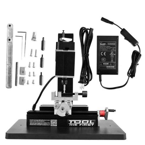 High Power Metal DIY Mini Lathe Micro Milling Machine Millier 12000rpm ...