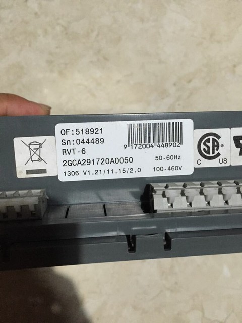 1pc ABB Power Factor Controller RVT-6 for sale online | eBay